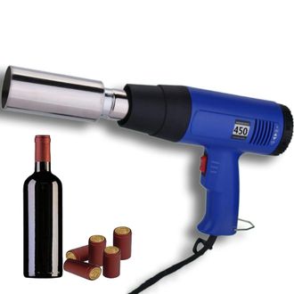 Generic PVC-kapsel-schrumpfger&auml;t, Wein-kapselversiegelungsmaschine, Weinflaschen-umh&uuml;llungsmaschine, Digitale Temperaturregelung, 2-stufiger L&uuml;fter, Rohrdurch