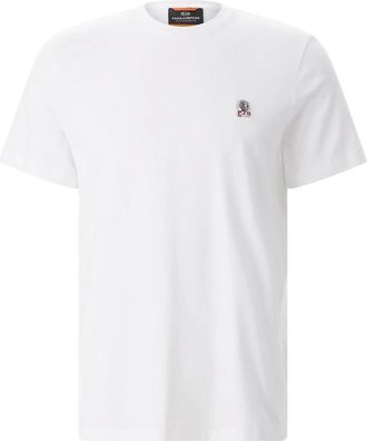 Parajumpers Homme, Tops, Blanc, Taille: M T-shirt &agrave; col rond