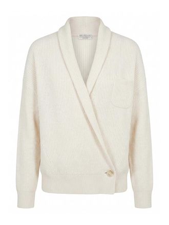 Brunello Cucinelli Cardigan - Blanc