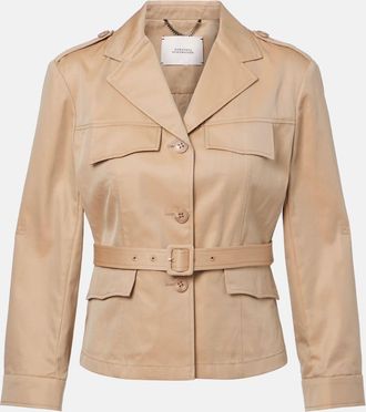 Dorothee Schumacher Trenchcoat Luxury Layer aus Baumwolle