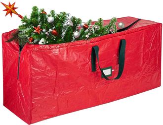 Generic Weihnachtsbaum Aufbewahrungstasche, Weihnachtsbaum Aufbewahrungsbox, Aufbewahrungstasche Ornament Aufbewahrungsbox - Anti-Feuchtigkeit K&uuml;nstliche Weih