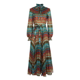 La DoubleJ Nefertiti Midi-Kleid - - Dresses - Damen - Gr&uuml;n - XS