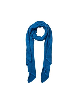 Pieces Bestseller A/S PIECES Damen Pcpyron Long Scarf Noos Bc Schal 17076047,French Blue,Einheitsgröße