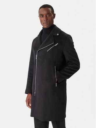Karl Lagerfeld Wollmantel 455015 554751 Schwarz Regular Fit
