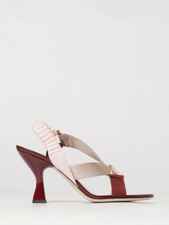 Fendi Sandales &agrave; Talons Femme couleur Rose Claire