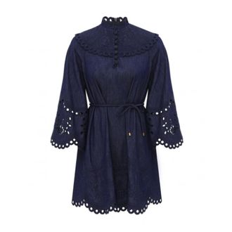 Zimmermann Femme, Robes, Bleu, Taille: 38 FR Robe Zimmermann