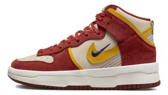 Nike Nike Dunk High Up Damen-Stil: Dh3718 (Cinnabar/Yellow Ocker-Lapis, US_Footwear_Size_System, Erwachsene, Damen, Numerisch, Medium, Numeric_7), Mehrfarb