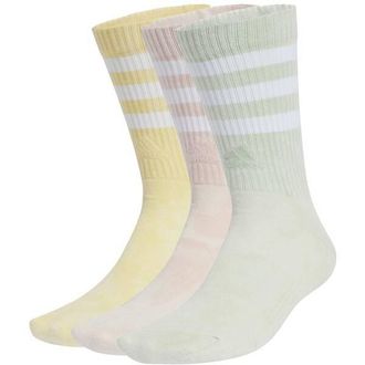 adidas Herren Socken 3-Streifen Stonewash Crew, 3 Paar