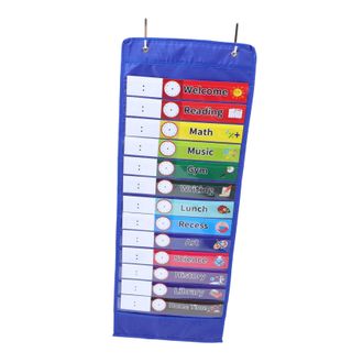 Cabilock Fächer Kalender-aufhängetasche aus Transparentem Oxford- Multifunktional als Tagesplaner Memo-Board und Kartenhalter Stilvoller Organizer für Büro und