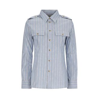 Celine Camicia Reporter - - Blouses & Shirts - Damen - Blau - XS