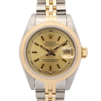 Rolex Montre Pre-owned 69173 - Femme - Pre-owned - Jaune - Taille: ONE Size
