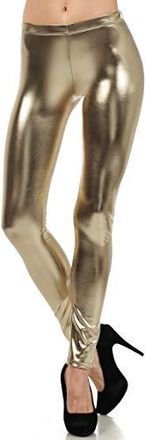 Sakkas Liquid111 Look m&eacute;tallique Brillant Extensibles Cuissardes - Gris/XL