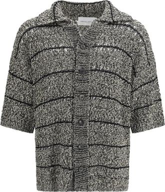Roberto Collina Moulin&eacute;-Strickhemd - - Knitwear - Herren - Schwarzk - L
