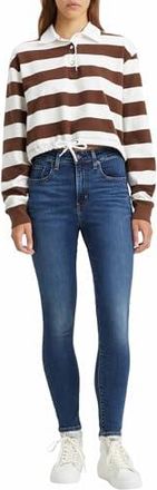 Levi's 721 High Rise Skinny Jeans Femme, Blue Wave Dark, 30W / 28L