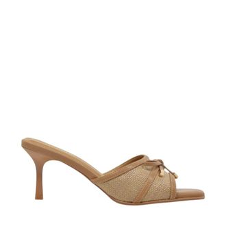 Menbur Mules &agrave; talon - Femme - Chaussures - Beige - Taille: 35 EU