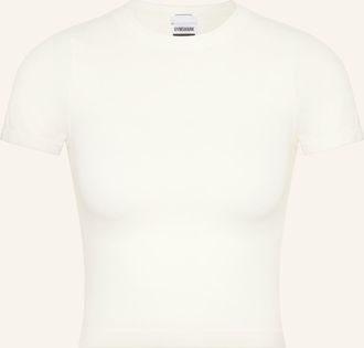 Gymshark Gymshark Cropped-Shirt Form weiss
