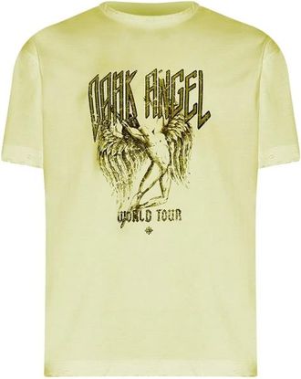 John Richmond Homme, Tops, Jaune, Taille: M Iconic Graphic T-Shirt