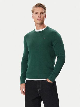 Tommy Jeans Pullover DM0DM21787 Dunkelgr&uuml;n Regular Fit