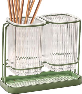 Generic Halter F&uuml;r St&auml;bchen - Beh&auml;lter - Halter F&uuml;r Und Besteck - Home Kochen Arbeitsplatte Waschbecken Schreibtisch Innen Und Bauernhof Stil