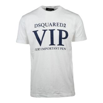 Dsquared2 T-Shirts - - Tops - Herren - Wei&szlig; - L