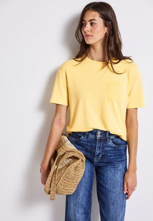 Street One T-Shirt mit Brusttasche