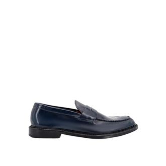 Doucal's Blaue flache Loafer - - Shoes - Herren - Blau - 41 1/2 EU