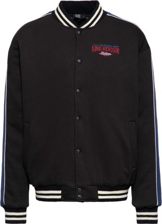 King Kerosin Herren College Jacke &middot; &Uuml;bergangsjacke &middot; Motorradjacke &middot; Varsity Jacket &middot; Hot Rod &middot; Vintage &middot; Retro &middot; 50s &middot; Rockabilly &middot; Gef&uuml;ttert &middot; W&auml;rmend &middot; Sweat &middot; 