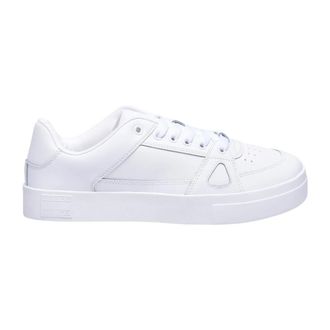Tommy Jeans Homme, Chaussures, Blanc, Taille: 45 EU TJM Vulcanized Foxing Flag