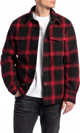 Replay Herren M4098 Hemd, 010 Multicolour, S
