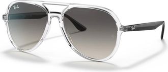Ray-Ban unisex, Accessoires, Blanc, Taille: ONE Size Rb4376 Lunettes de soleil