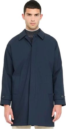 Liu Jo Homme, Vestes, Bleu, Taille: XL Tech Trench
