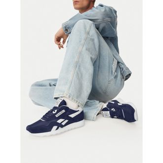 Reebok Sneakers Reebok SS-CLASSIC NYLON 100009276 M Dunkelblau