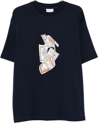 Dr&ocirc;le de Monsieur Homme, Tops, Bleu, Taille: XL K-Ts311 T-shirt