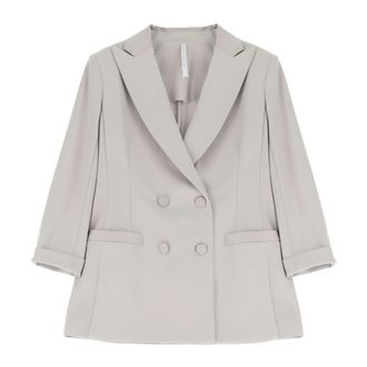 Imperial Giacca Doppiopetto - - Jackets - Damen - Wei&szlig; - 2XS