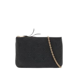 Louis Vuitton Pre-owned Double Zip Pochette - - Pre-owned - Damen - Schwarzk - ONE SIZE