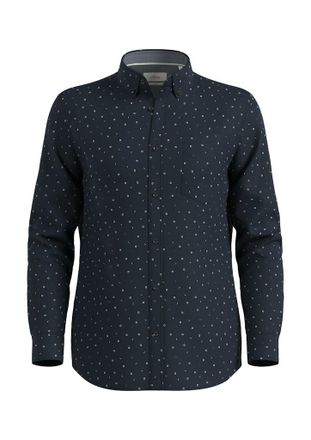 s.Oliver Hemd mit Minimal AOP, Slim Fit