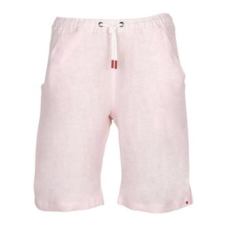Kiton Homme, Shorts, Rose, Taille: XL Short en lin