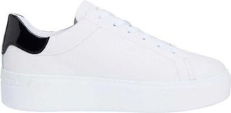 Tommy Hilfiger Calvin Klein Chaussures Femme Art FW0FW08681, Blanc, 38 EU