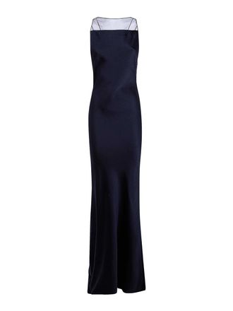 Maison Margiela Maxikleid - Schwarz