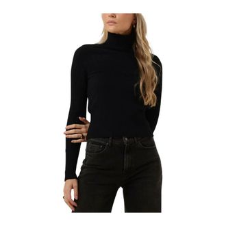 Catwalk Junkie Schwarzer Rollkragenpullover KN Namara - - Knitwear - Damen - Schwarzk - XL