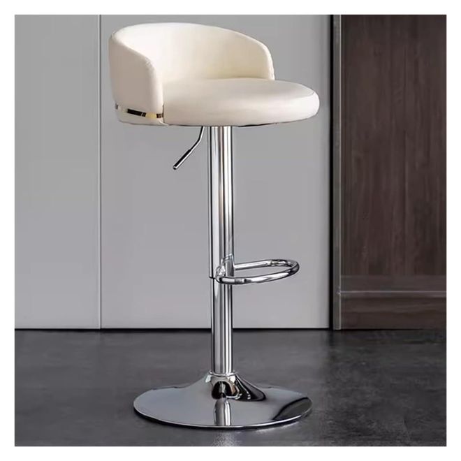Generic Drehbarer, höhenverstellbarer Barhocker mit Rückenlehne ...
