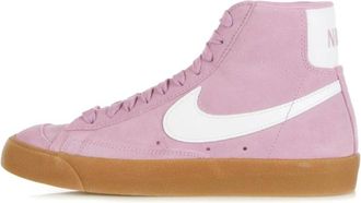 Nike Femme, Sport, Rose, Taille: 37 1/2 EU Blazer Mid 77 Suede