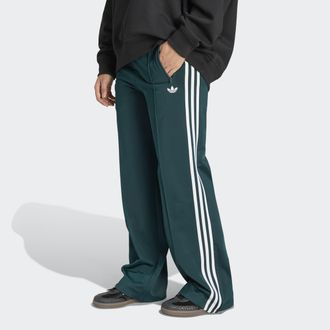adidas Sporthose ADIDAS ORIGINALS FIREBIRD, LOCKER GESCHNITTEN, Damen, Gr. XL, N-Gr, gr&uuml;n (legacy teal, sanftes wei&szlig;, normal, gr.), Obermaterial: 100% Polyes