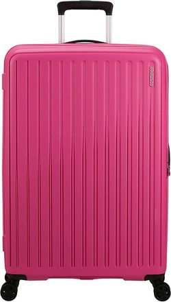 American Tourister Hartschalenkoffer Größe L Polypropylen (PP) Spinner 77/28 Sunny Yellow, Praktisch, Leicht, Kratzfest, TSA-Schloss, Wasserfest, 2 große Fächer, Trennwa