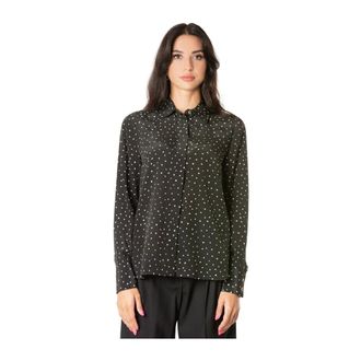 Max Mara Chemise Pagine - Femme - Blouses et Chemises - Noir - Taille: 44 FR