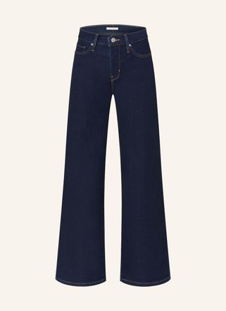 Levi's Flared Jeans 318 Shaping Wide Leg blau