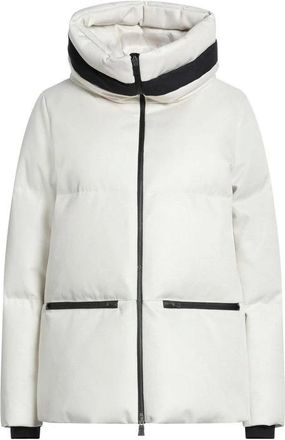 Herno Femme, Vestes, Blanc, Taille: 42 FR Manteau en polyester