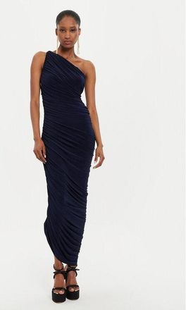 Norma Kamali Coctailkleid KK2243PL287951 Dunkelblau Slim Fit