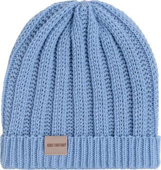 Knit Factory Nica M&uuml;tze - Crystal Blue - One Size