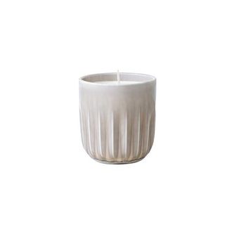 like. by Villeroy & Boch Perlemor Home - Bougie parfum&eacute;e, beige, en porcelaine haut de gamme